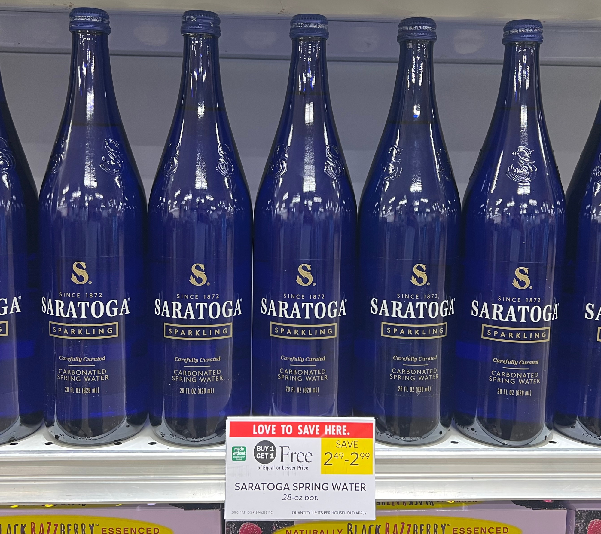 Saratoga Water As Low As 75¢ At Publix - iHeartPublix