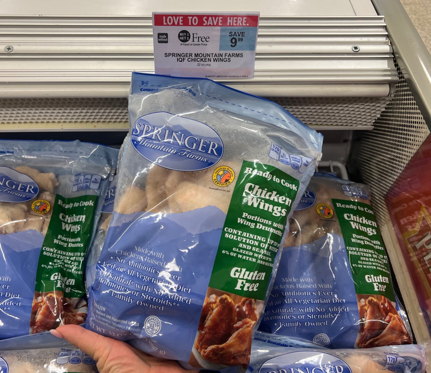 Springer Mountain Farms Chicken Wings As Low As $3.50 Per Bag At Publix ...