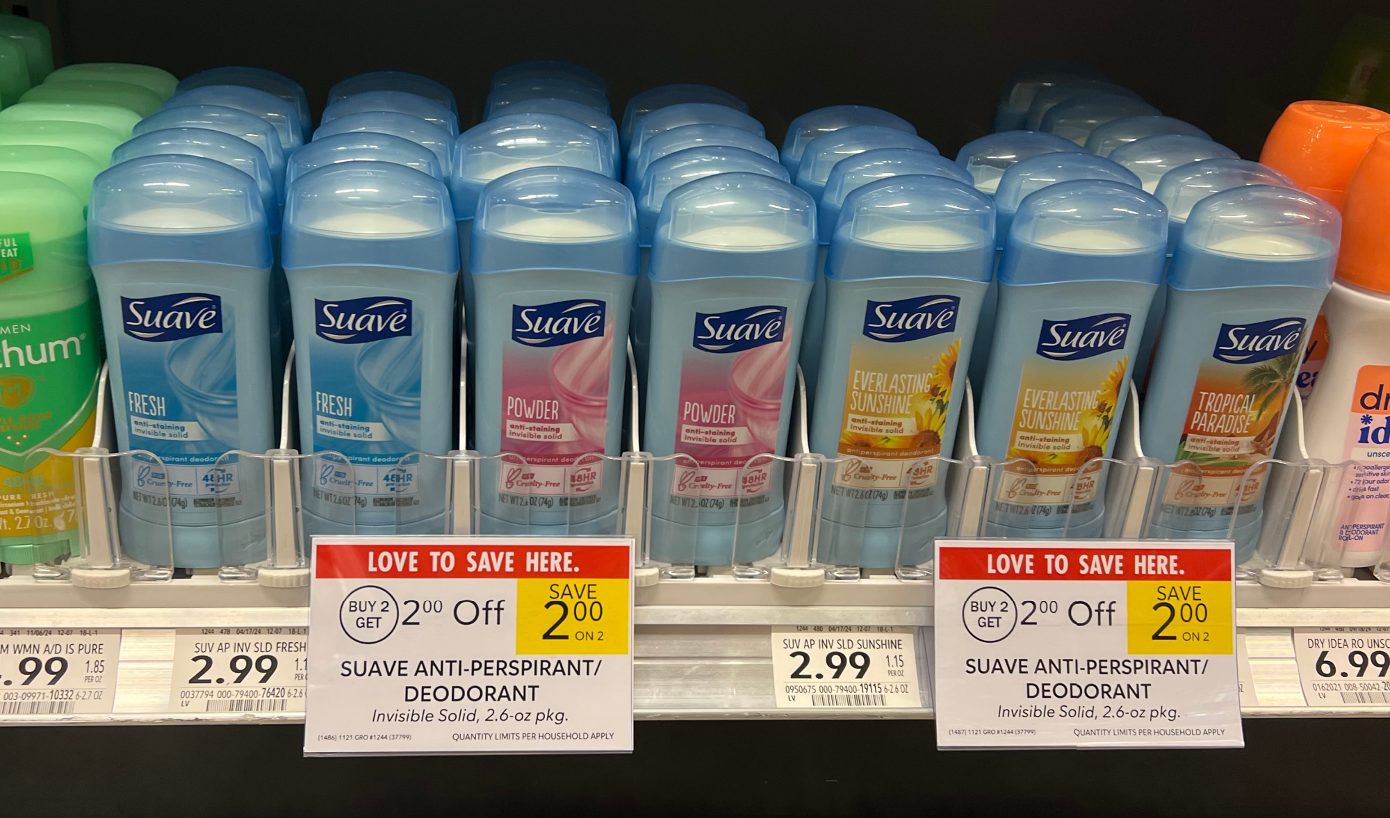Suave Deodorant Just $1.49 At Publix – Half Price - iHeartPublix
