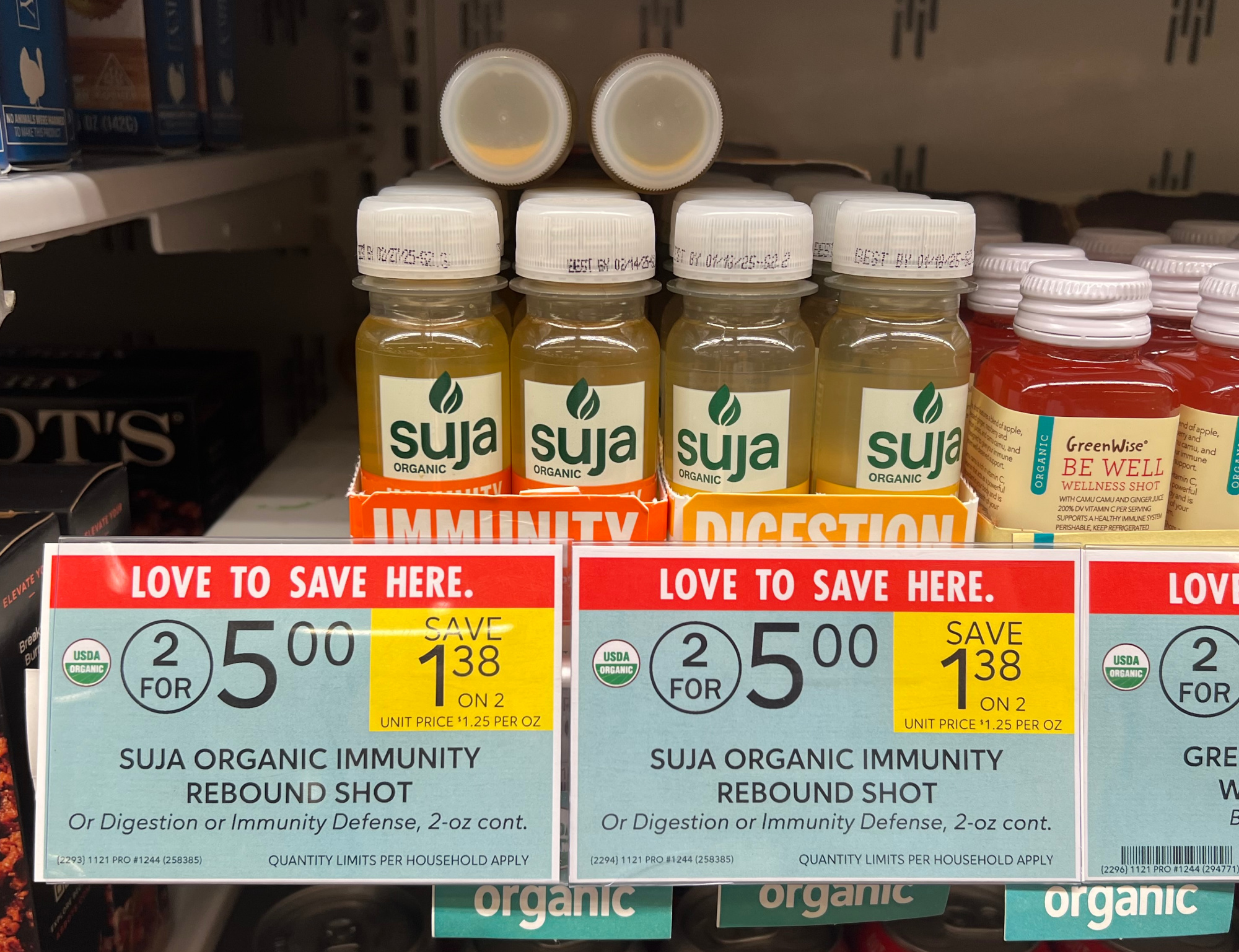 Suja Organic Shots Just $2 At Publix - iHeartPublix