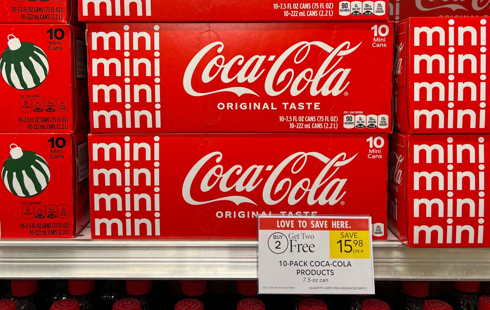 Get The 10-Packs Of Coca-Cola Mini Cans For Just $3.75 At Publix ...