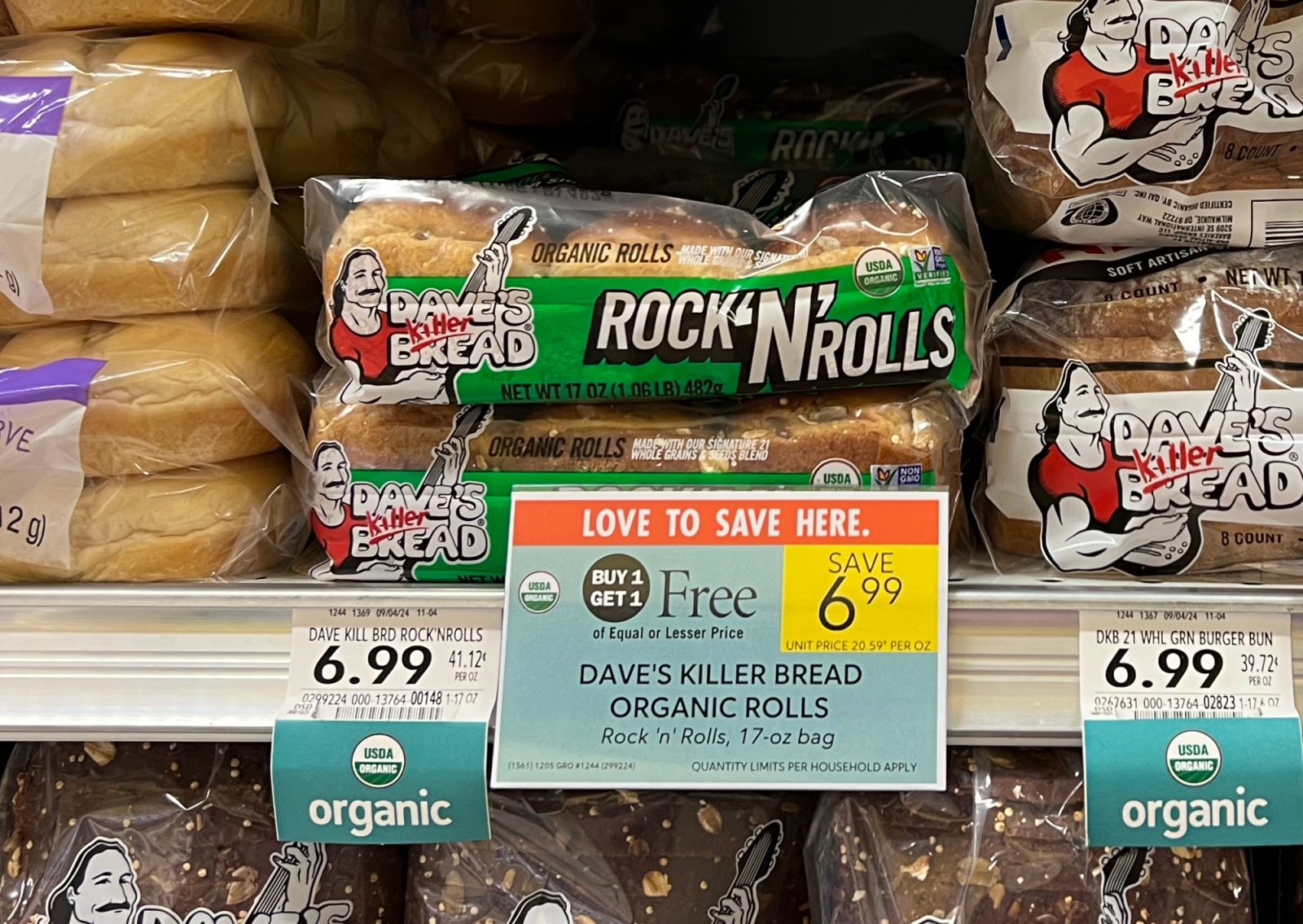 Dave’s Killer Bread Rock ‘n’ Rolls Just $1.50 At Publix (Regular Price ...