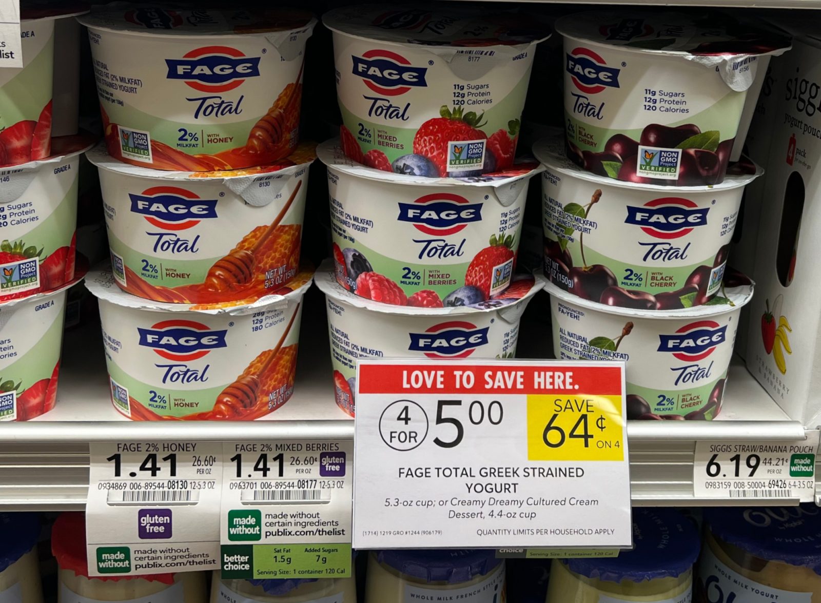 Grab Fage Total Yogurt For Just $1 At Publix - iHeartPublix