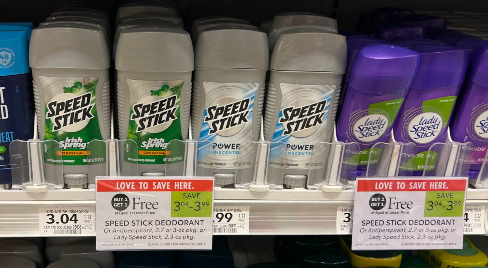 Speed Stick Deodorant As Low As 77¢ At Publix - iHeartPublix