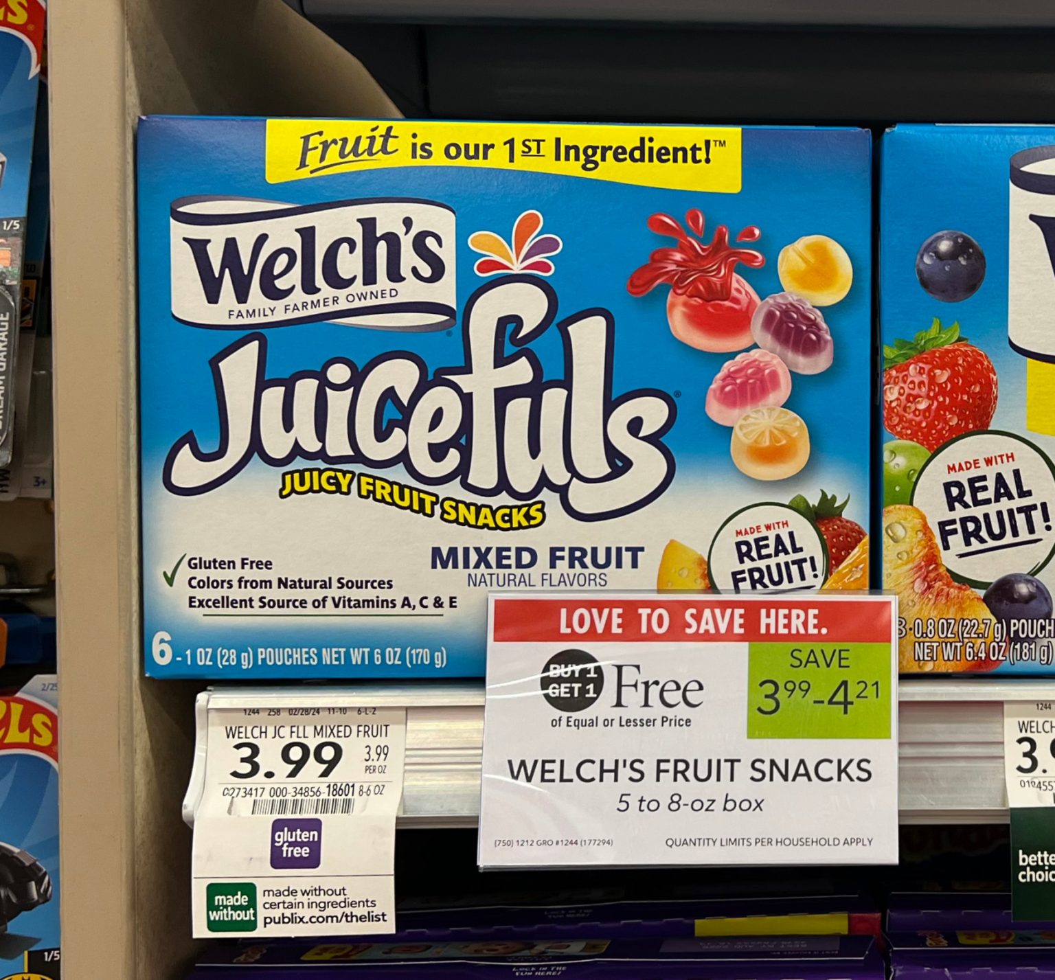 Welch’s Juicefuls Fruit Snacks As Low As $1 Per Box At Publix ...