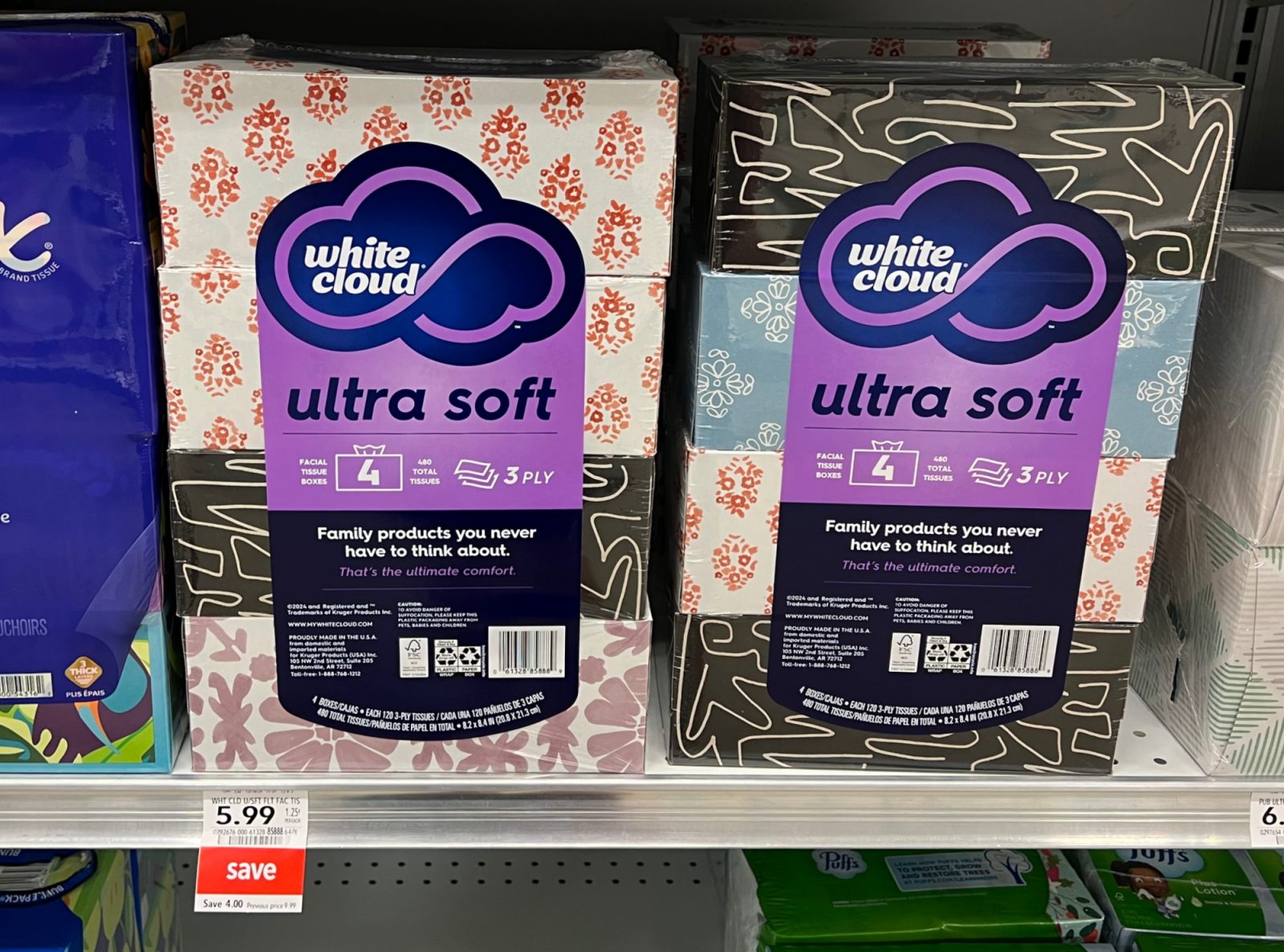 White Cloud Facial Tissue 4-Packs As Low As $3.99 At Publix (Regular ...
