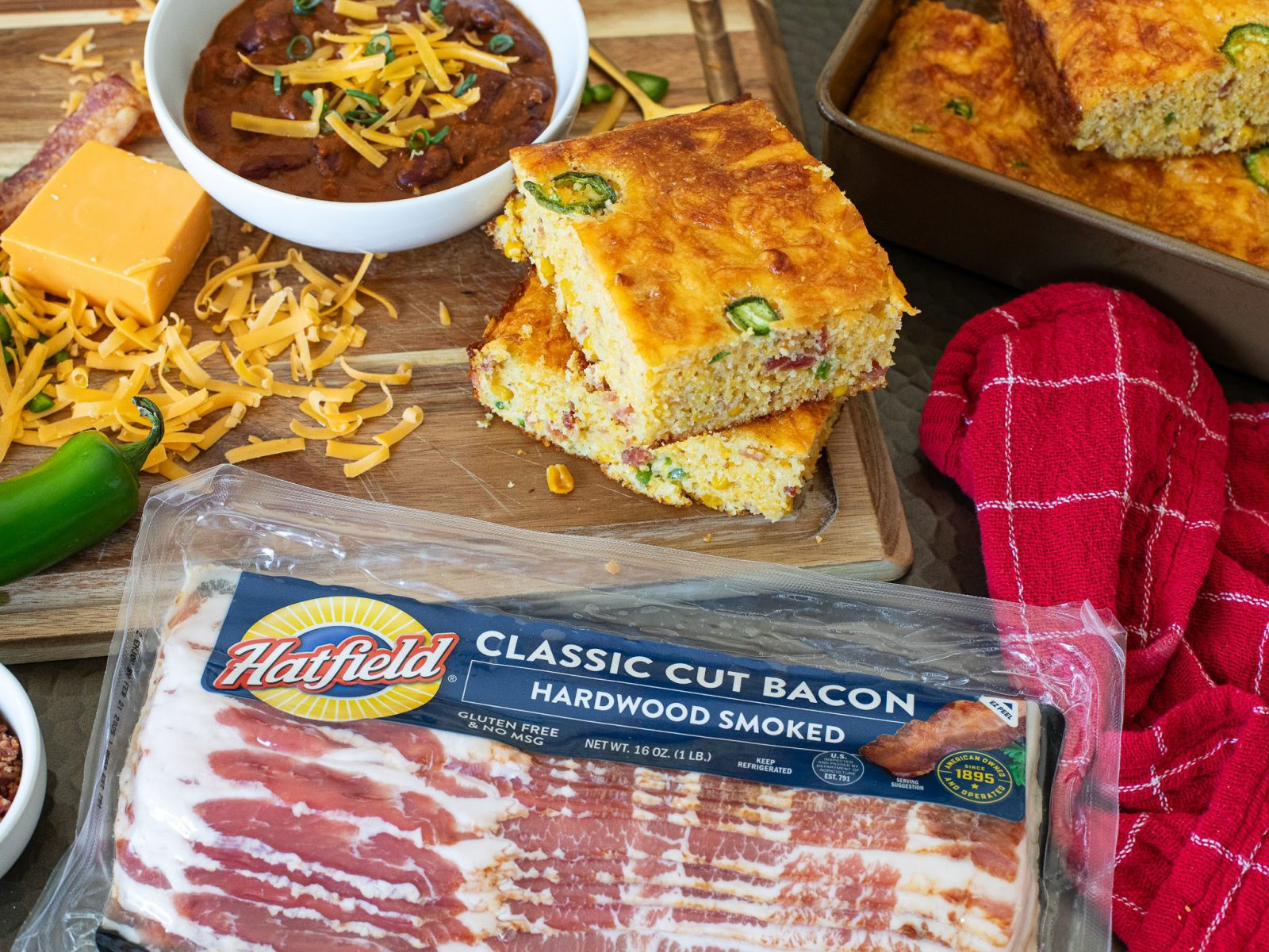 BOGO Hatfield Bacon Means It’s Time For Bacon Cheddar & Jalapeno ...