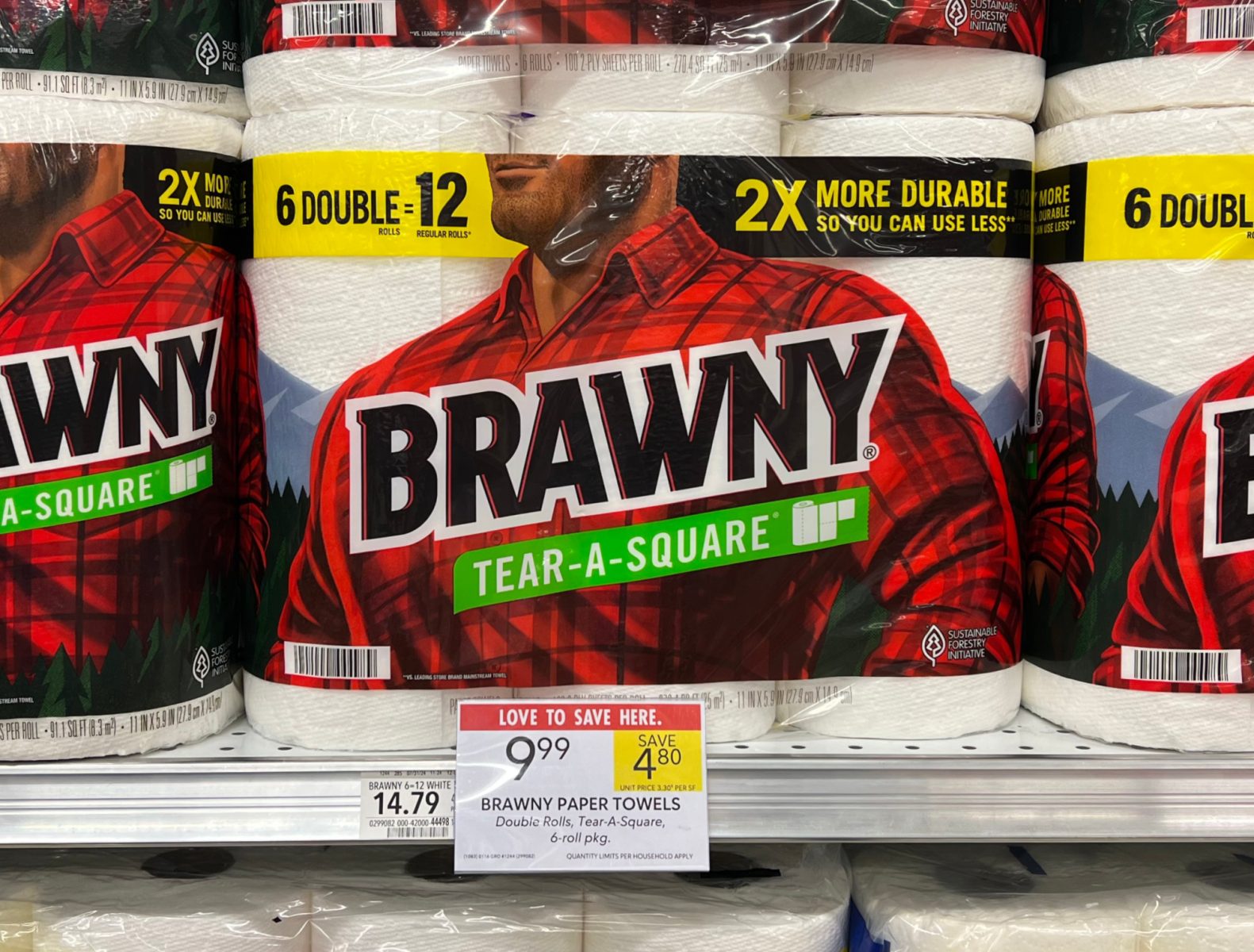 Brawny Paper Towels Are As Low As $7.99 At Publix (Regular Price $14.79 ...
