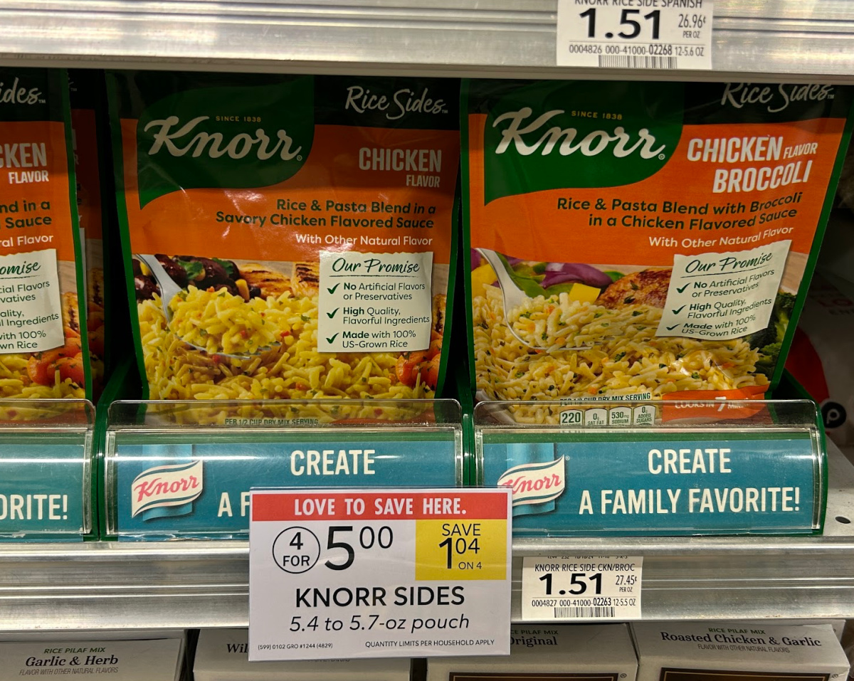 Knorr Sides Just $1 At Publix - iHeartPublix