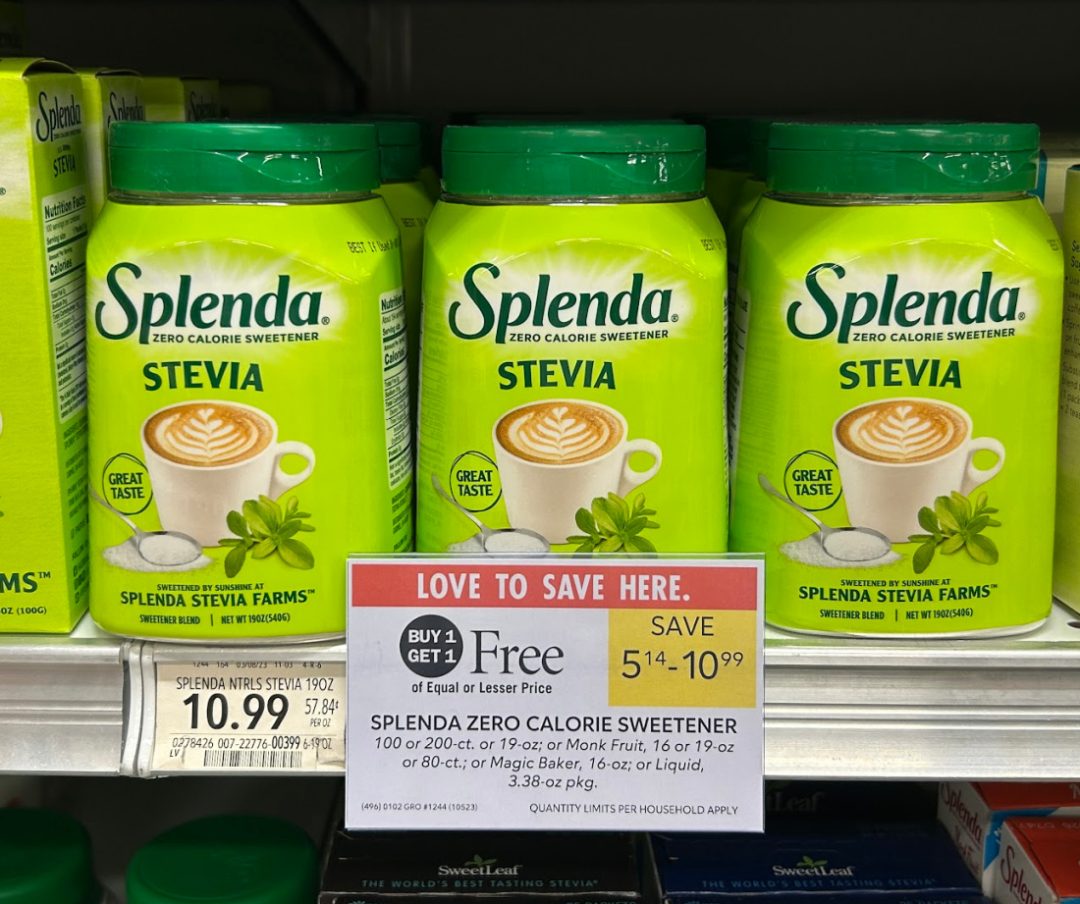 Get Splenda Sweetener As Low As 7¢ At Publix - iHeartPublix