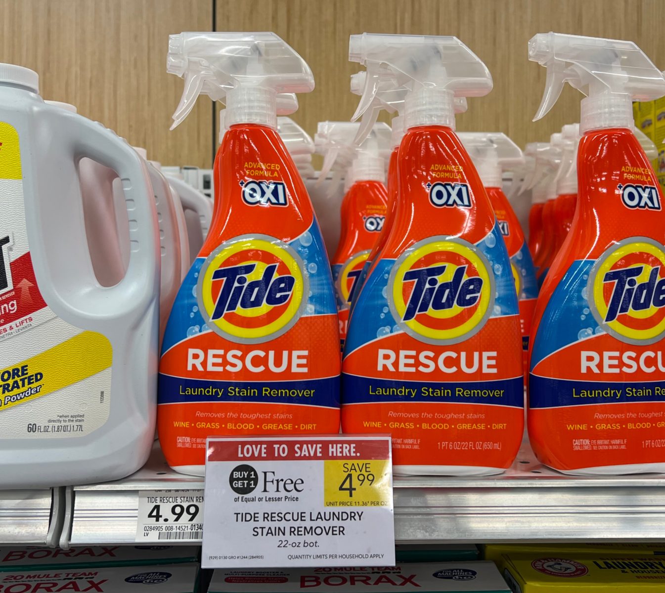 Tide Rescue Laundry Stain Remover Spray As Low As 50¢ At Publix ...