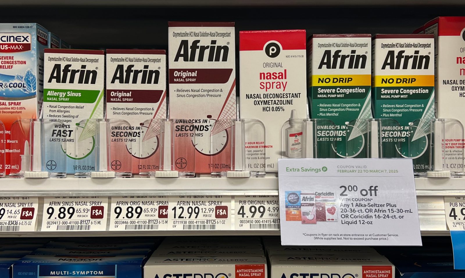 Afrin Nasal Spray As Low As $5.89 At Publix – Save $4! - iHeartPublix