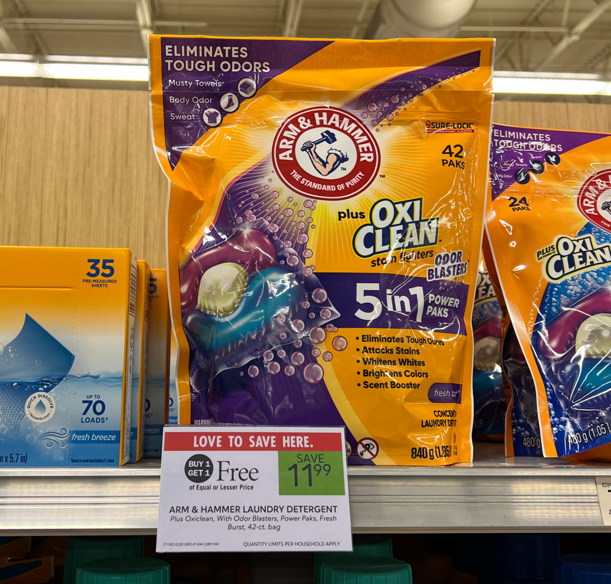 Grab Arm & Hammer Laundry Detergent Paks As Low As $3 At Publix ...