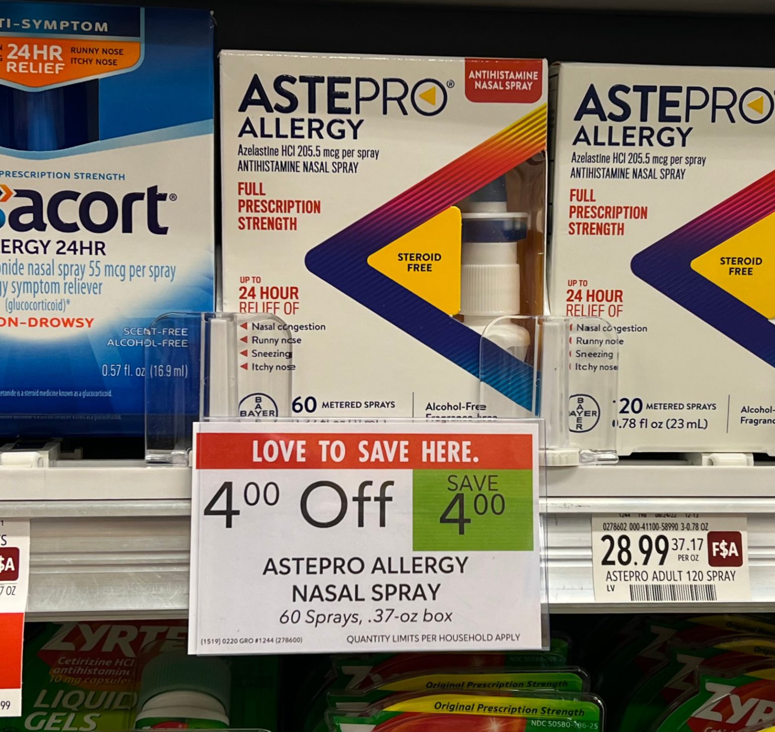 AstePro Allergy Nasal Spray As Low As $5.99 At Publix (Regular Price ...