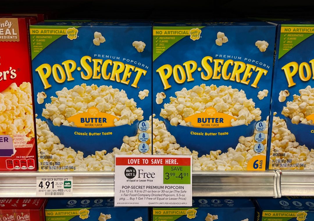 Pop Secret Popcorn 6-Packs As Low As $1.46 At Publix - iHeartPublix
