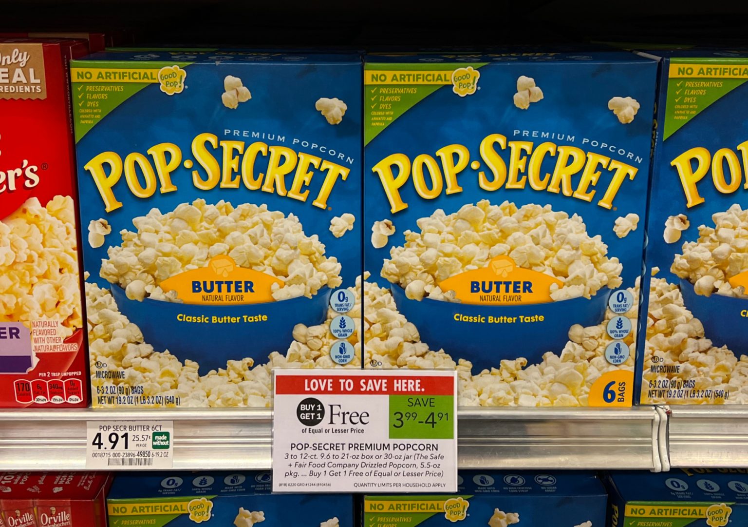 Pop Secret Popcorn 6-Packs As Low As $1.46 At Publix - iHeartPublix