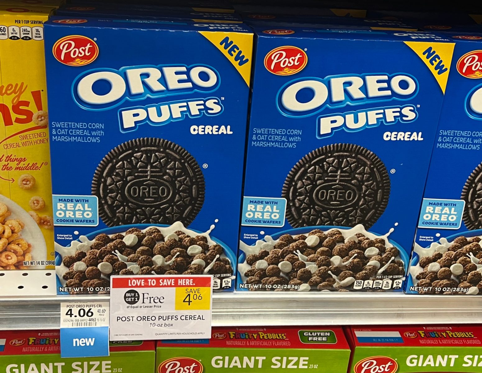 Post Oreo Puffs Cereal As Low As $1.53 At Publix - iHeartPublix
