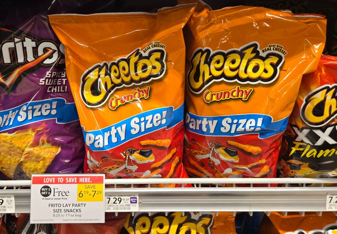 Get Party Size Bags Of Cheetos As Low As $2.90 At Publix - iHeartPublix