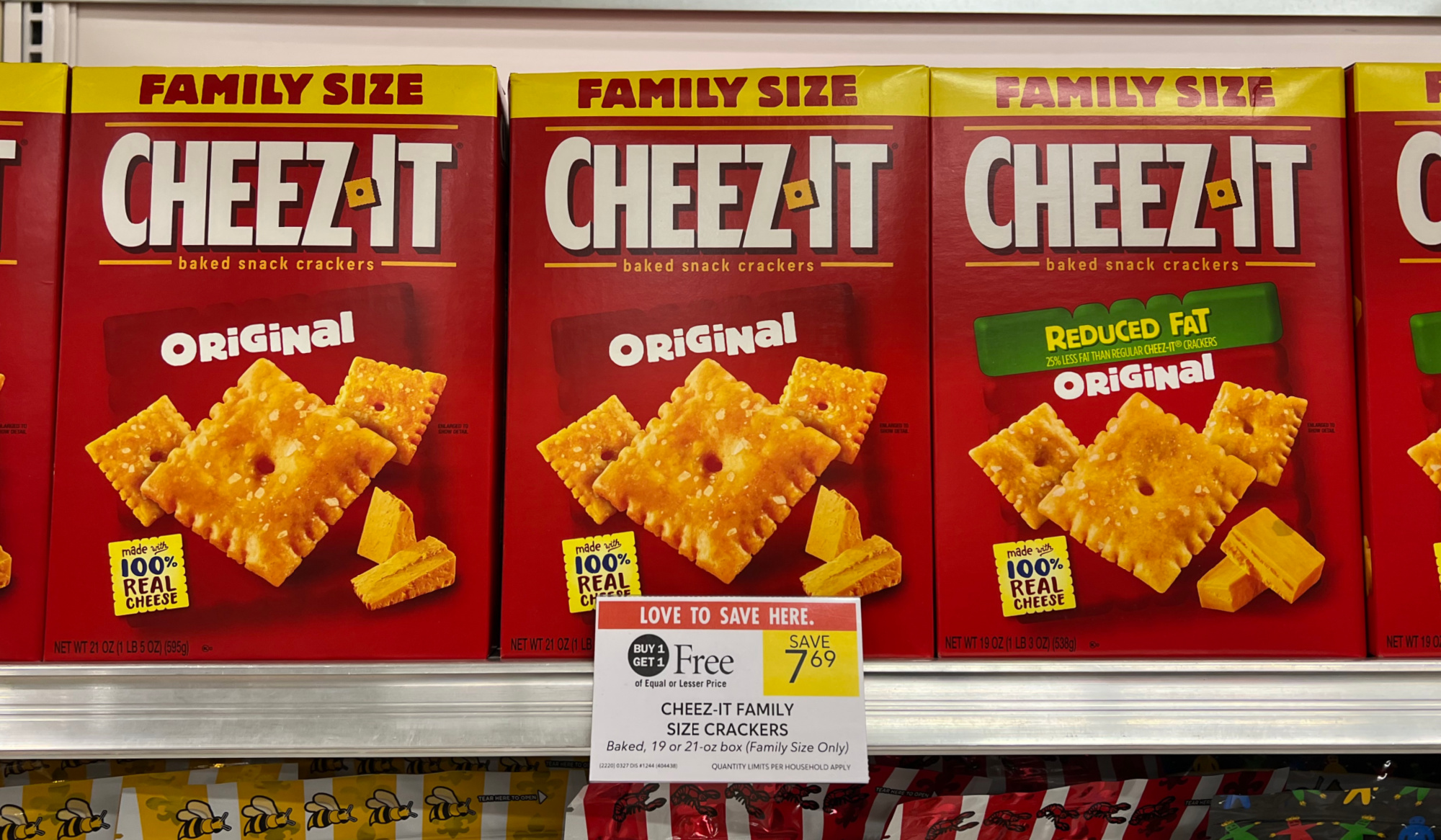 Family Size Boxes Of Cheez-It Snack Crackers Just $3.33 At Publix ...