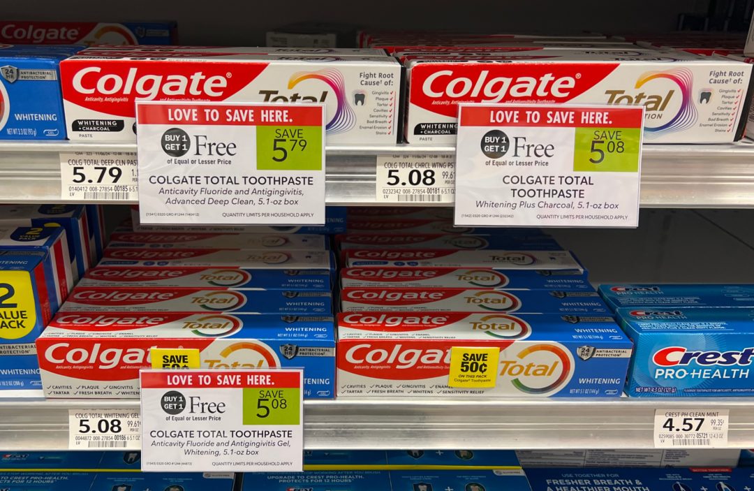 Grab Colgate Toothpaste As Low As $1.04 At Publix - iHeartPublix