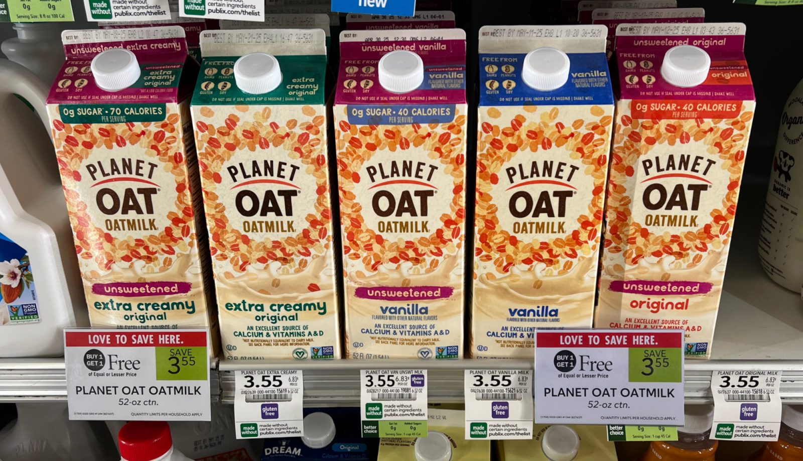 Planet Oat Oatmilk As Low As 78¢ At Publix - iHeartPublix