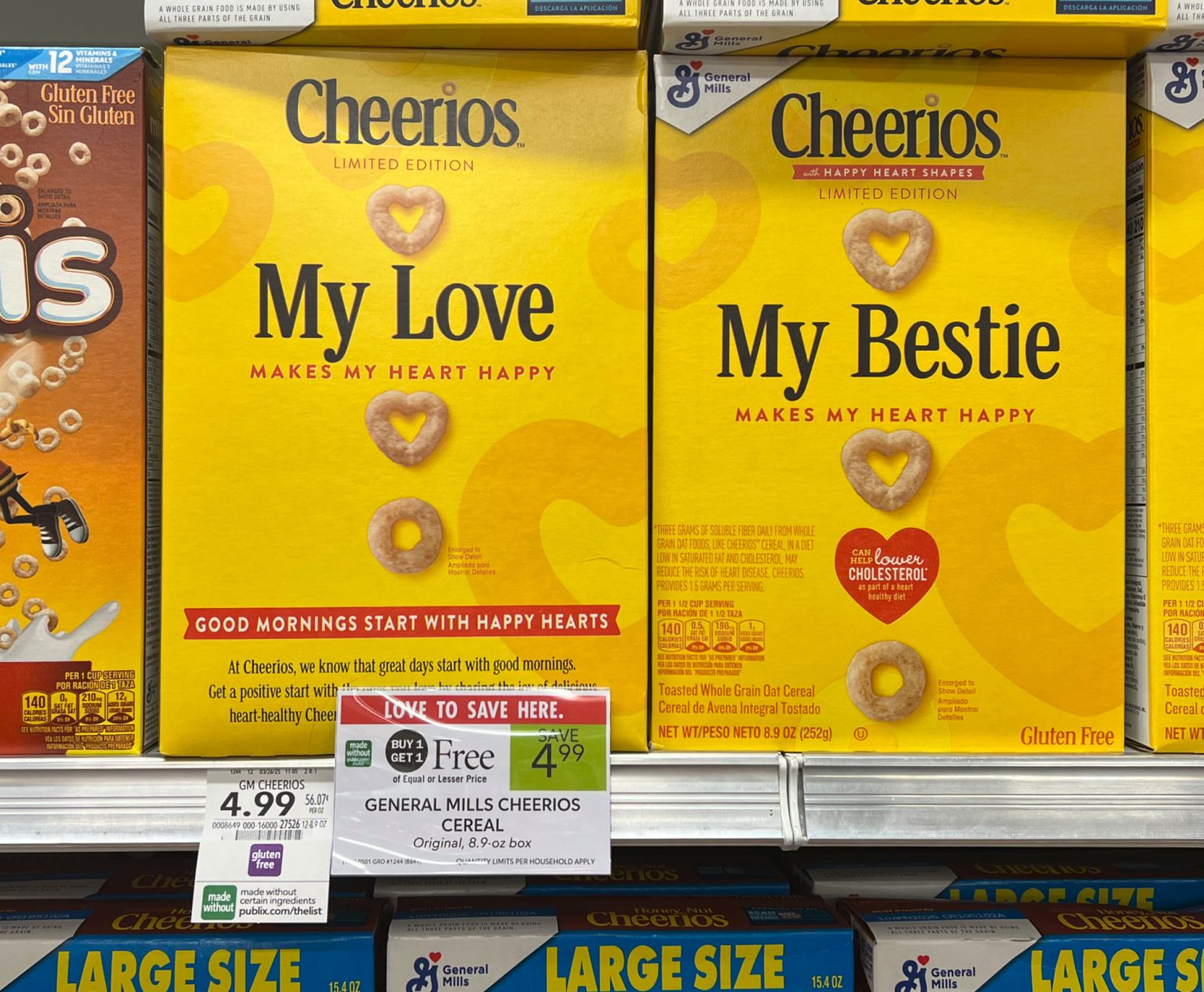 Get General Mills Cereal As Low As $1 At Publix - iHeartPublix
