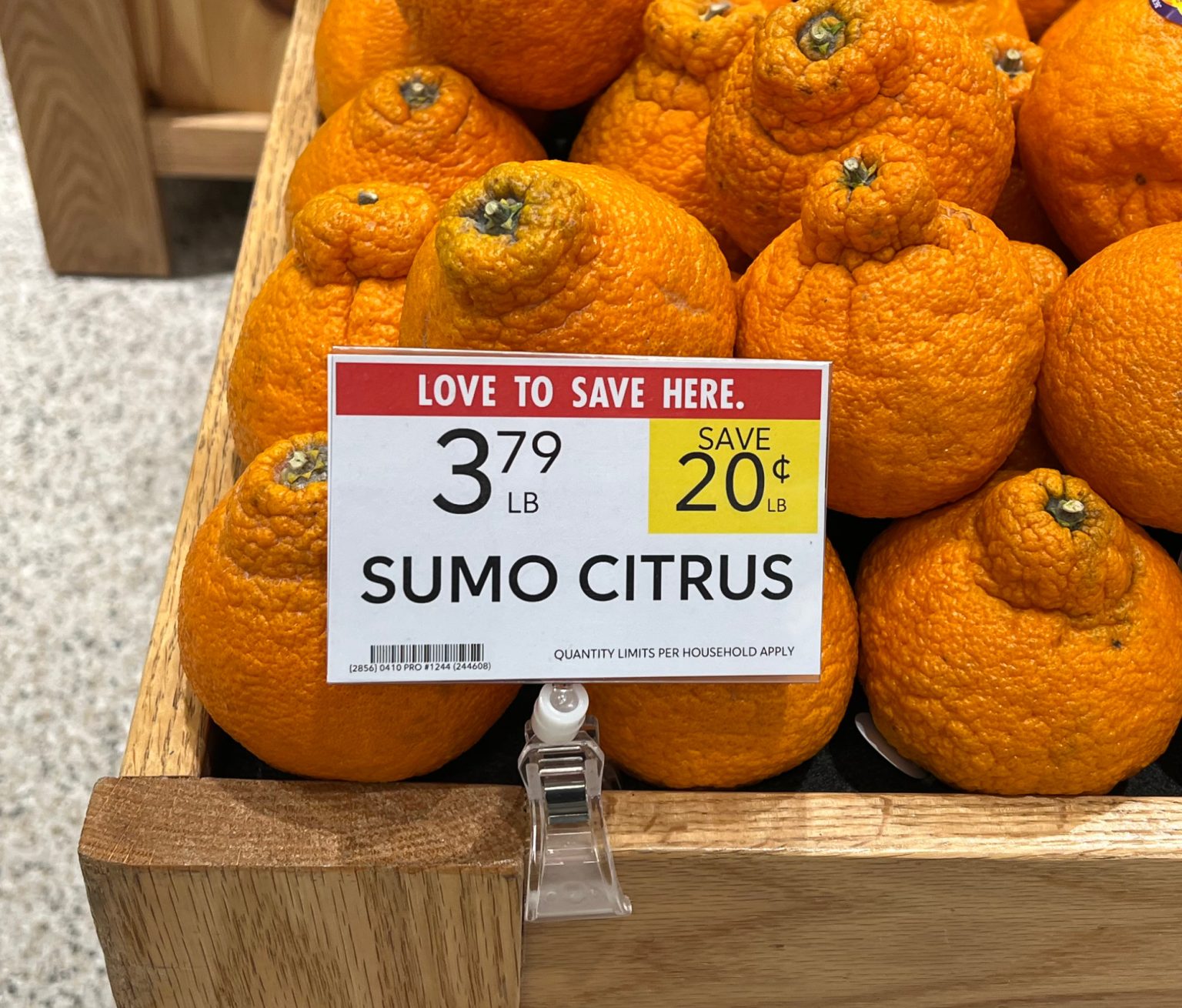 Super Discount On A Sumo Citrus Mandarin - iHeartPublix