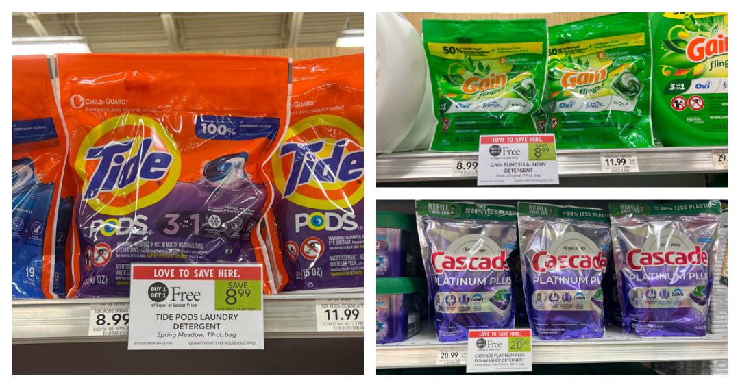 Can’t-Miss Deals On Tide Pods, Gain Flings AND Cascade At Publix – Buy ...