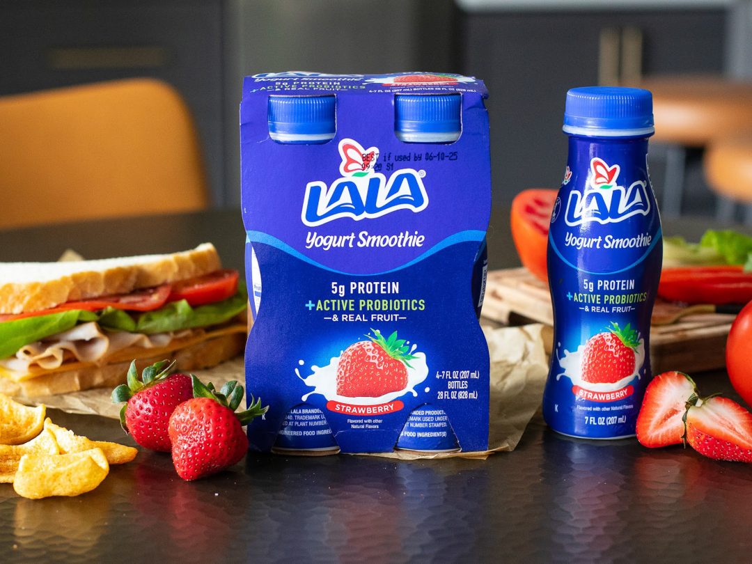 LALA Yogurt Smoothie 4-Pack Just $1.50 At Publix (38¢ Per Bottle ...