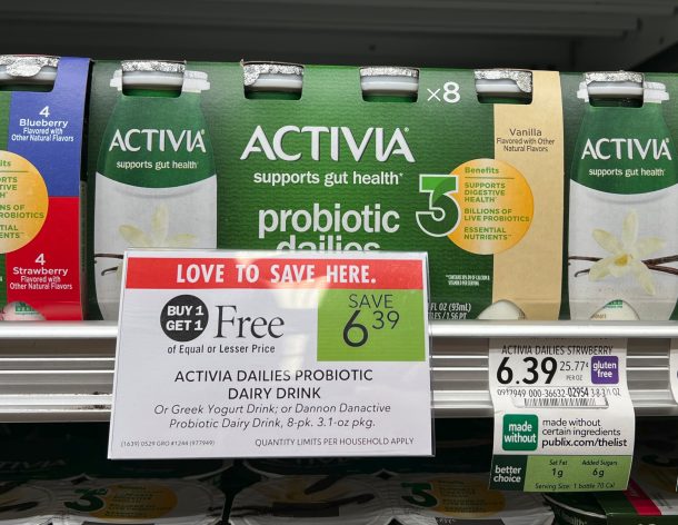 Activia Dailies 8-Pack As Low As 45¢ At Publix - iHeartPublix