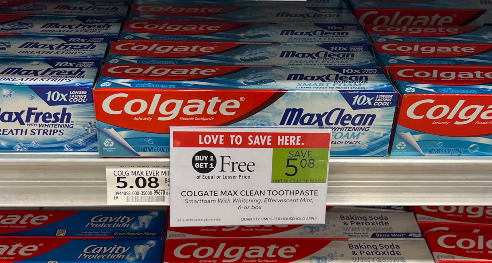Get Colgate MaxFresh Toothpaste As Low As 54¢ At Publix - iHeartPublix