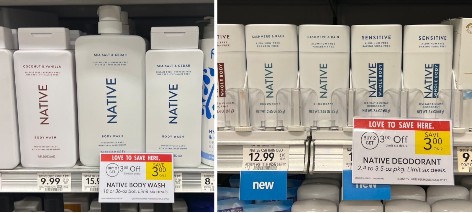 Nice Deals On Native Body Wash & Deodorant At Publix - iHeartPublix