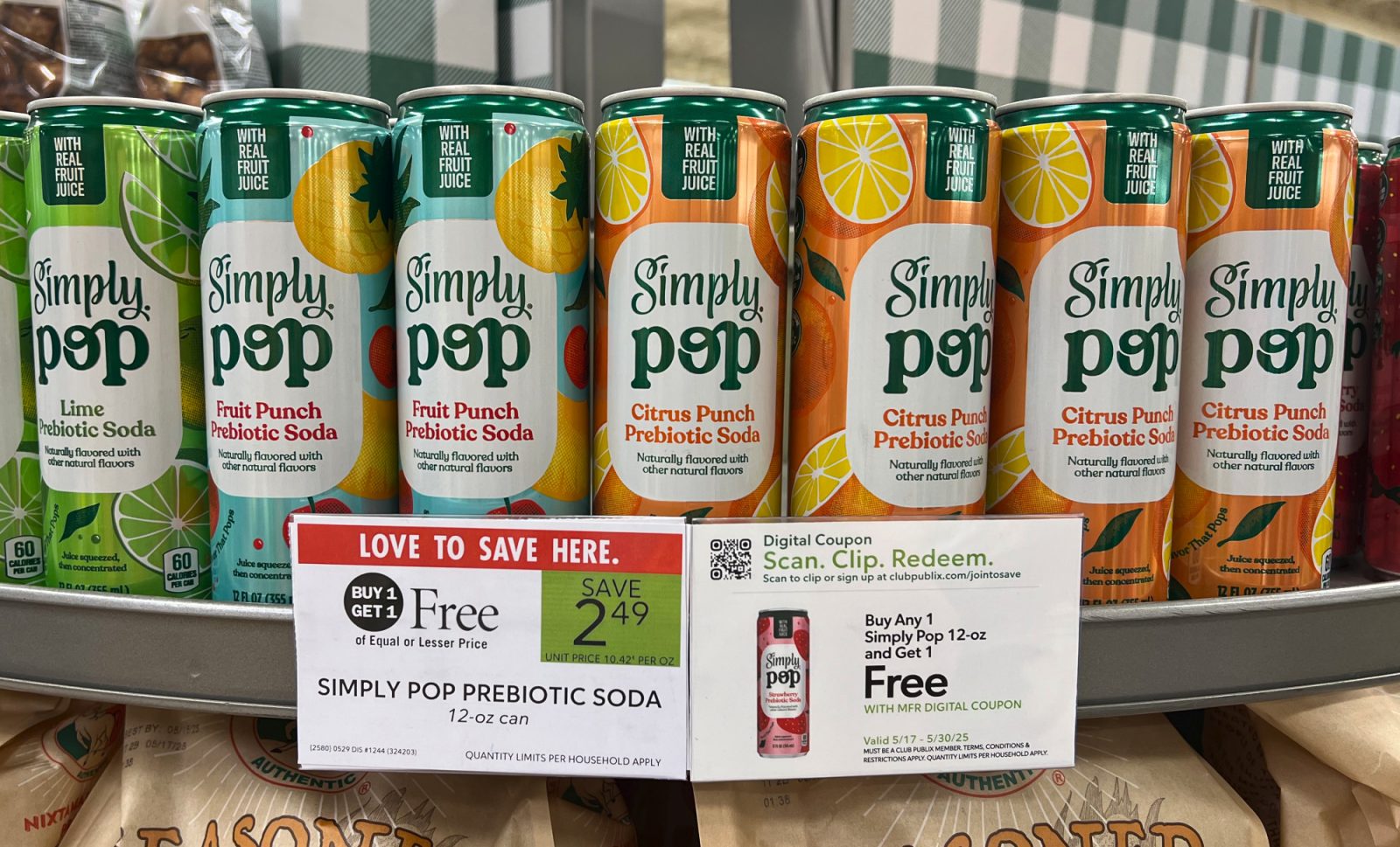 Simply Pop Prebiotic Soda As Low As FREE At Publix - iHeartPublix