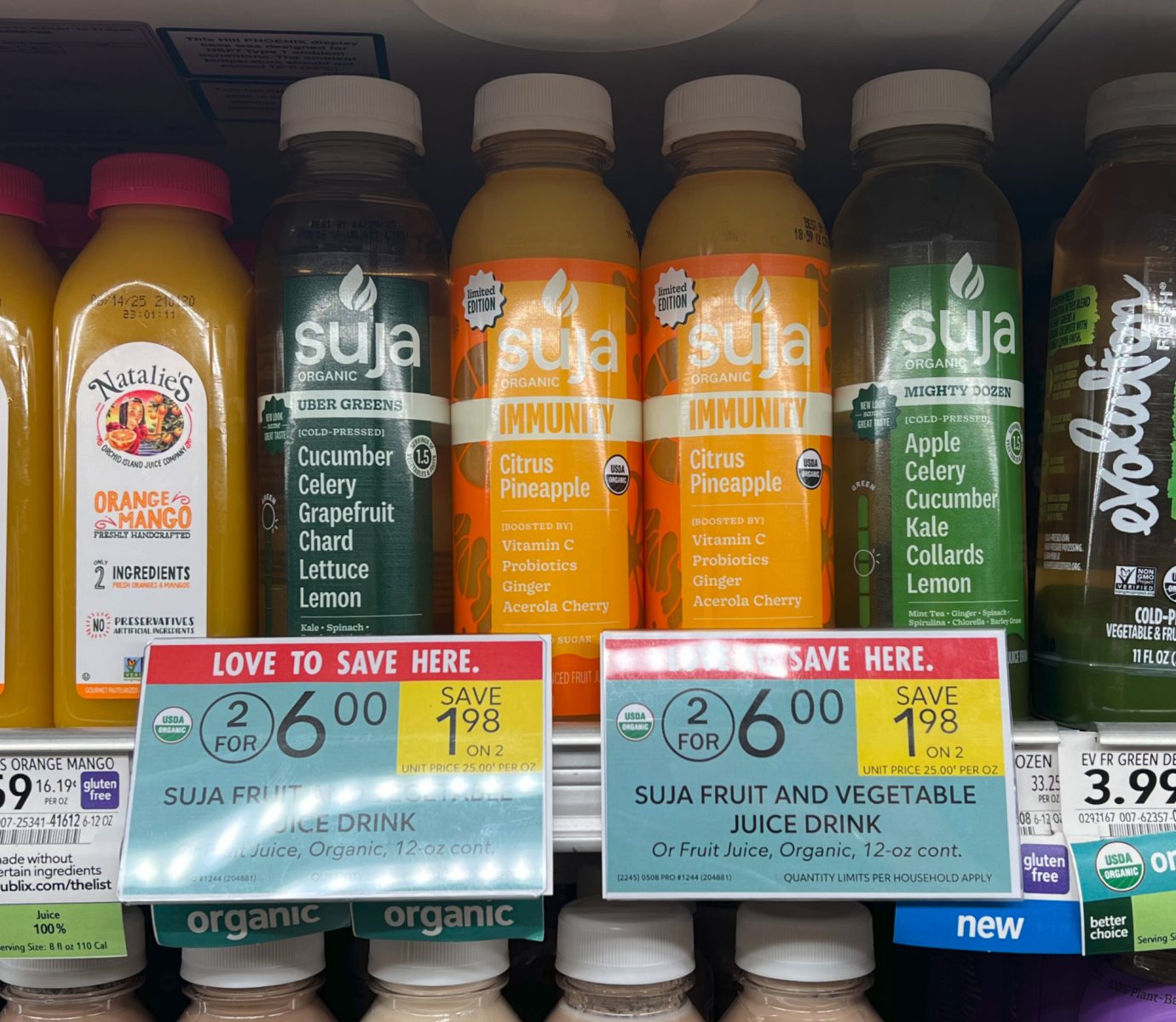 Suja Cold-Pressed Juice Only $2.50 At Publix - iHeartPublix