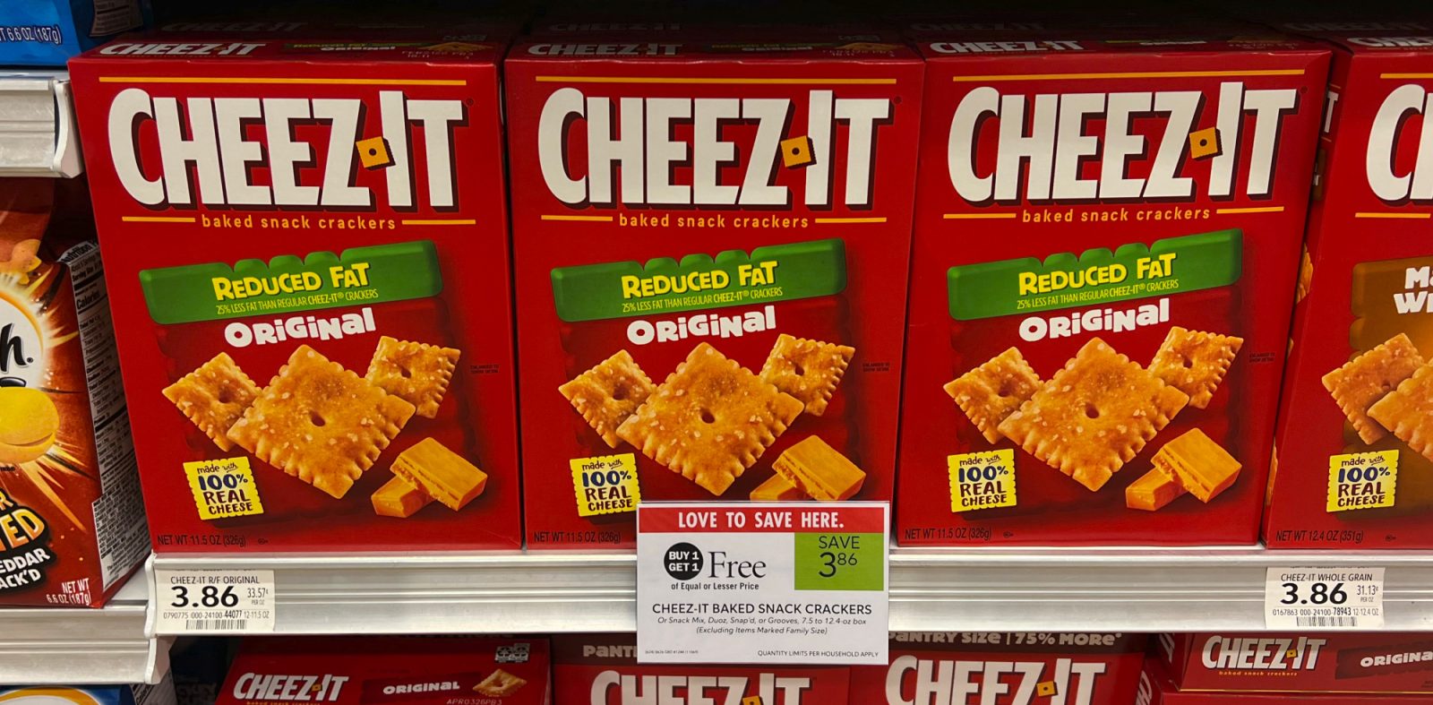 Cheez-It Crackers Are As Low As 93¢ At Publix - iHeartPublix