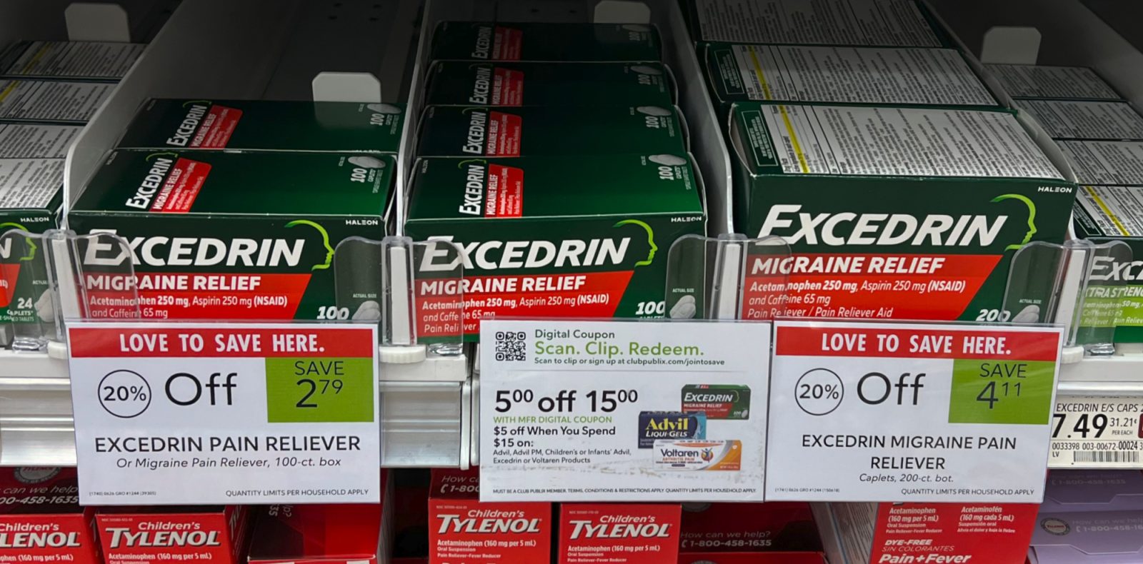 Score Excedrin 100-Count For As Low As $8.69 Per Bottle At Publix ...