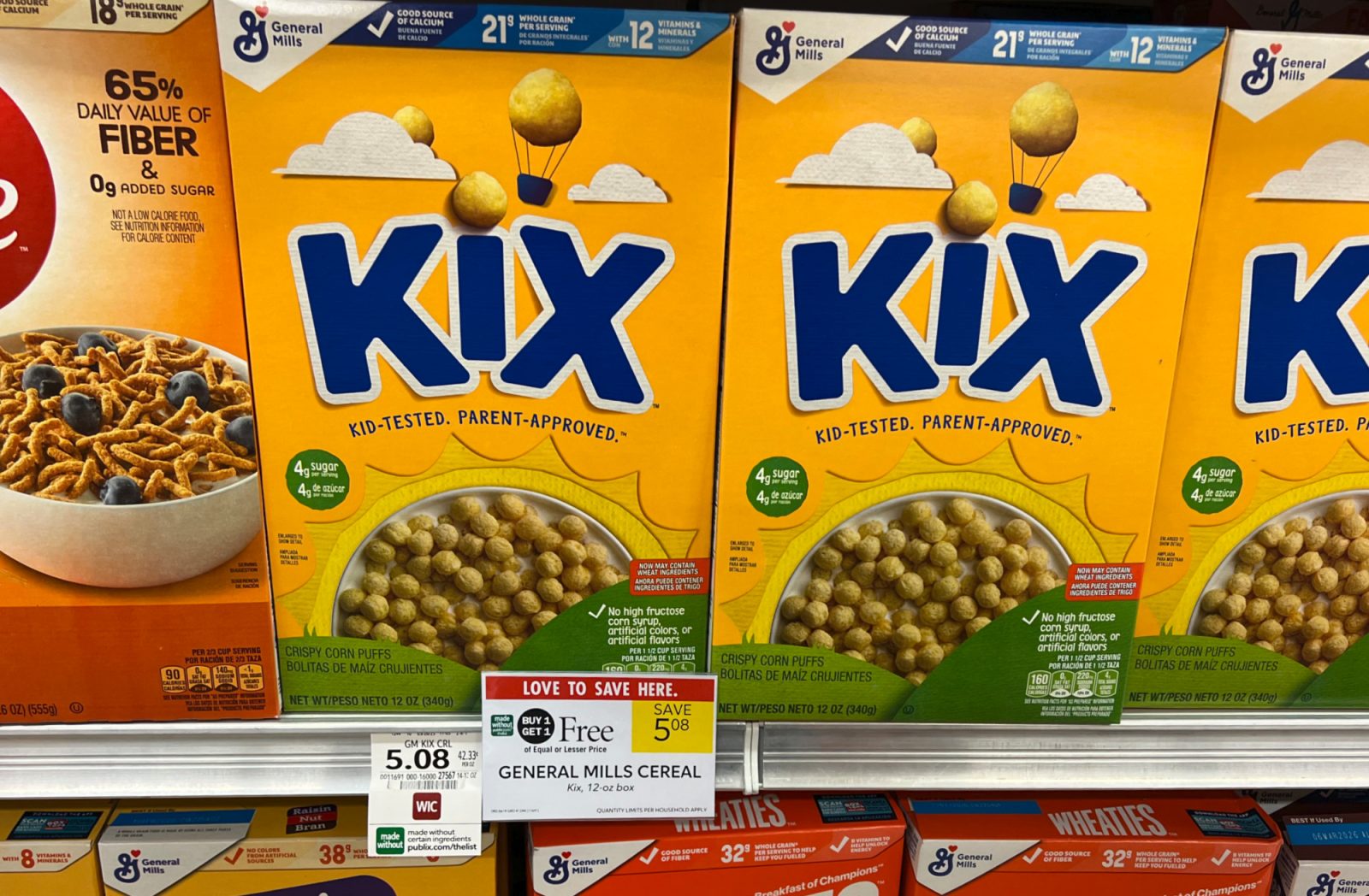 Get Boxes Of General Mills Kix Cereal As Low As $1.29 At Publix ...