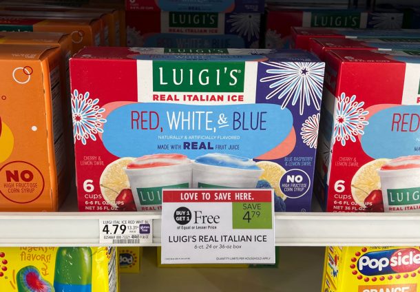 Luigi’s Real Italian Ice As Low As $2.15 Per Box At Publix (36¢ Per ...