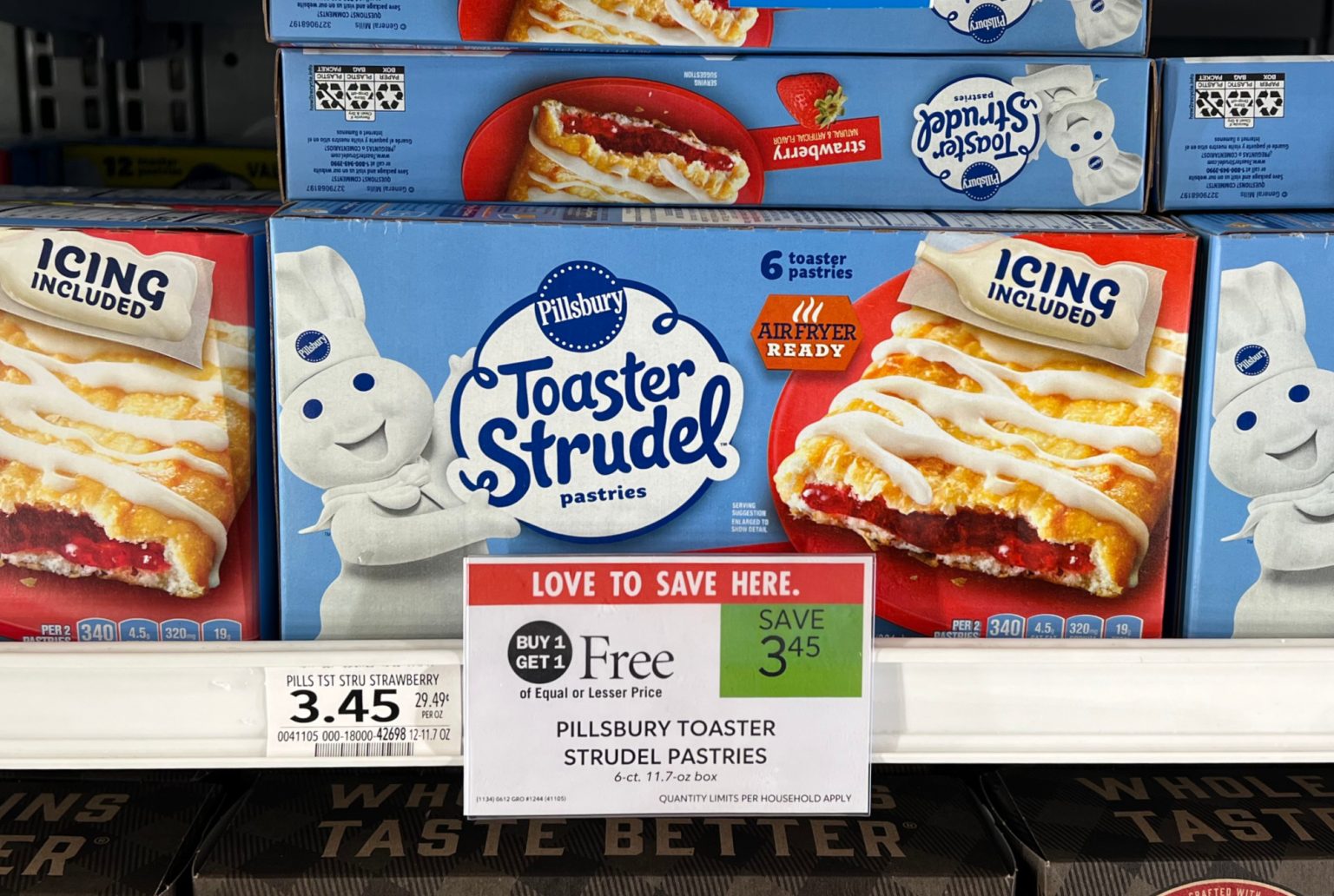 Pillsbury Toaster Strudel Pastries As Low As 98¢ Per Box At Publix ...