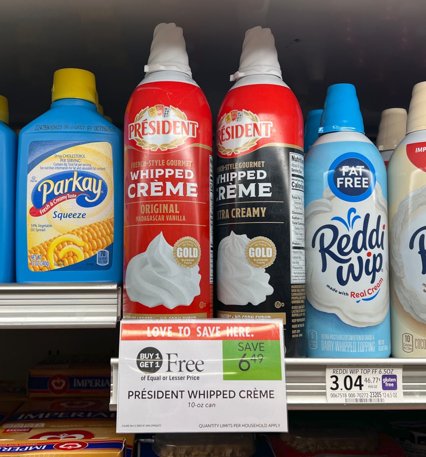 Get The Cans Of President Whipped Creme For Just $2.25 At Publix ...