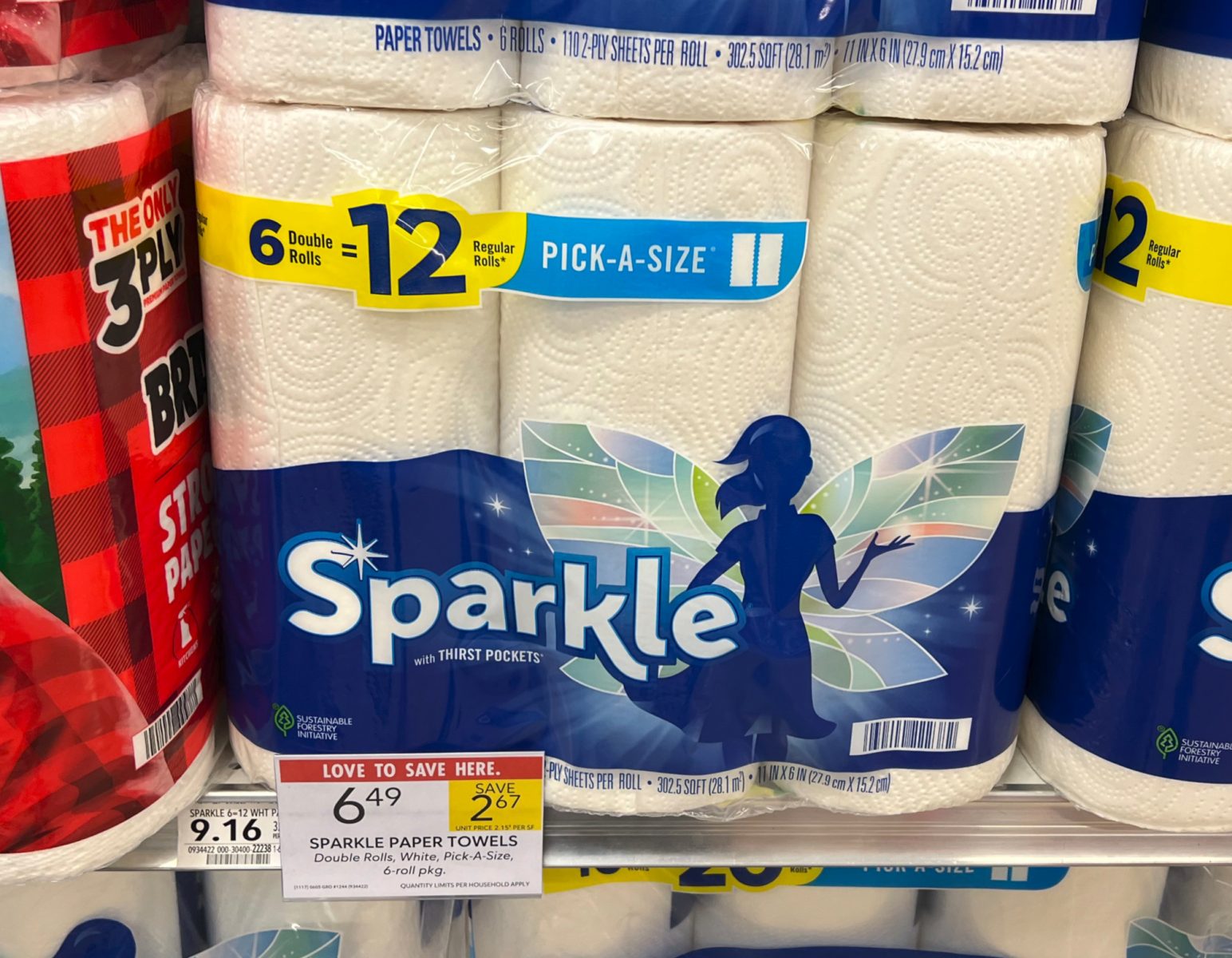 Sparkle Paper Towels Are Just $4.99 At Publix (Regular Price $9.16 ...