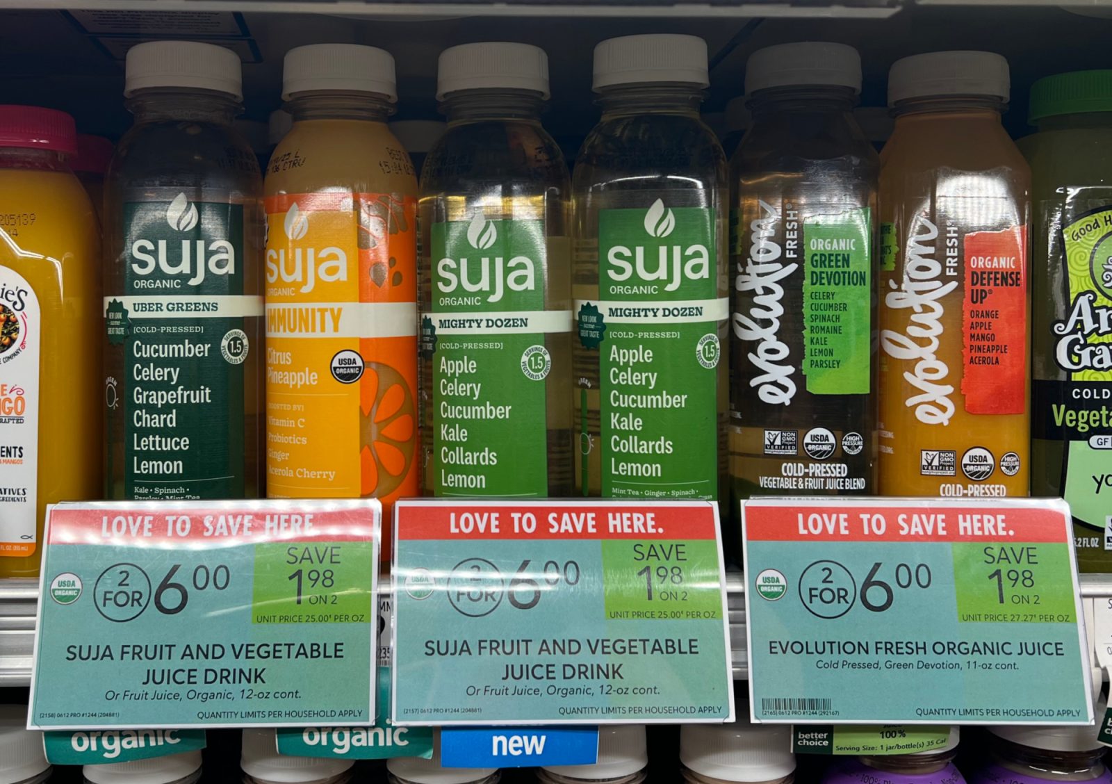 Suja Cold-Pressed Juice Only $2.25 At Publix - iHeartPublix