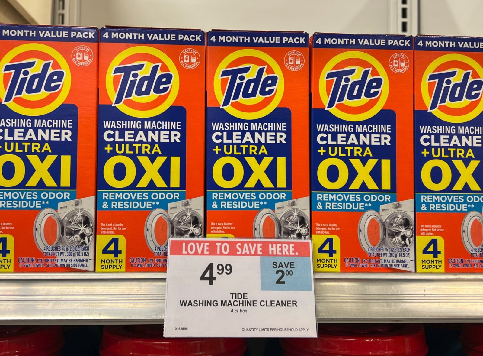 Tide Washing Machine Cleaner 4-Pack Just $2.74 At Publix - iHeartPublix