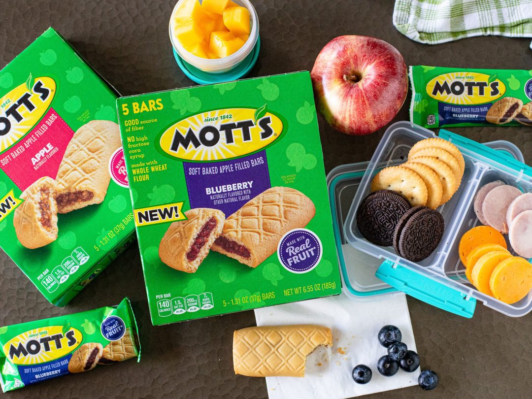 Get Boxes Of Mott’s Soft Baked Filled Bars As Low As $2.15 At Publix ...