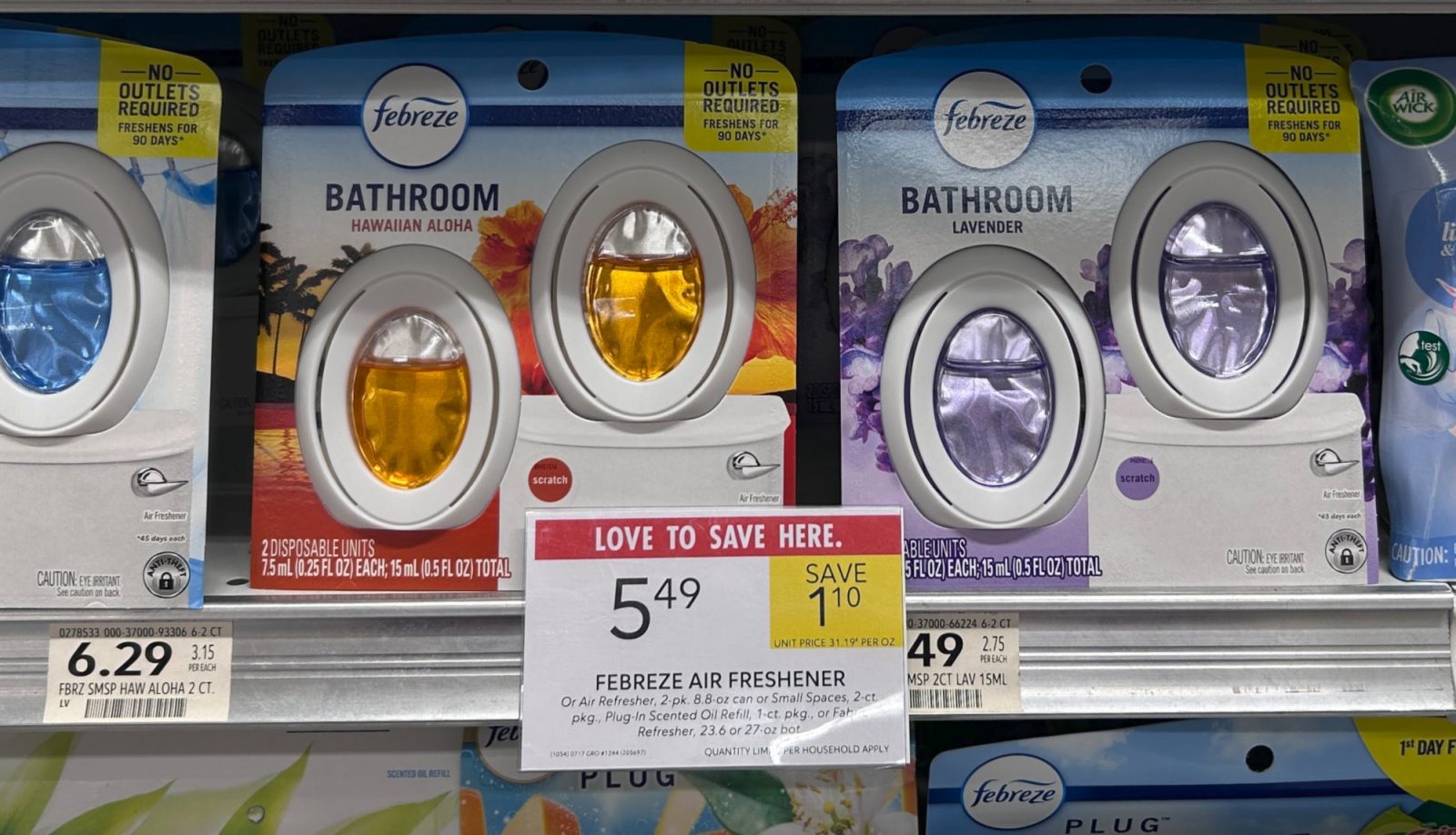 Febreze Small Spaces 2-Packs Just $1.92 Per Air Freshener At Publix ...