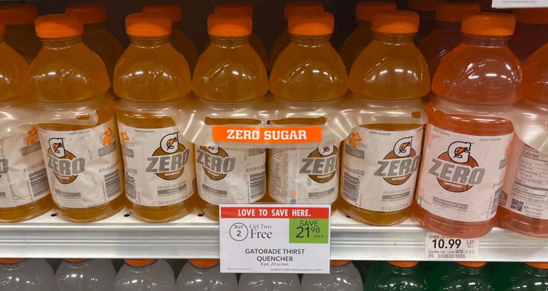 Gatorade 8-Packs As Low As $4.50 At Publix (Regular Price $10.99 ...