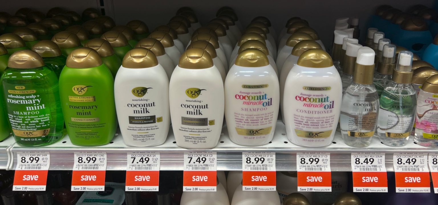 OGX Hair Care Coupon For The Publix Sale – As Low As $4.49 Per Bottle ...