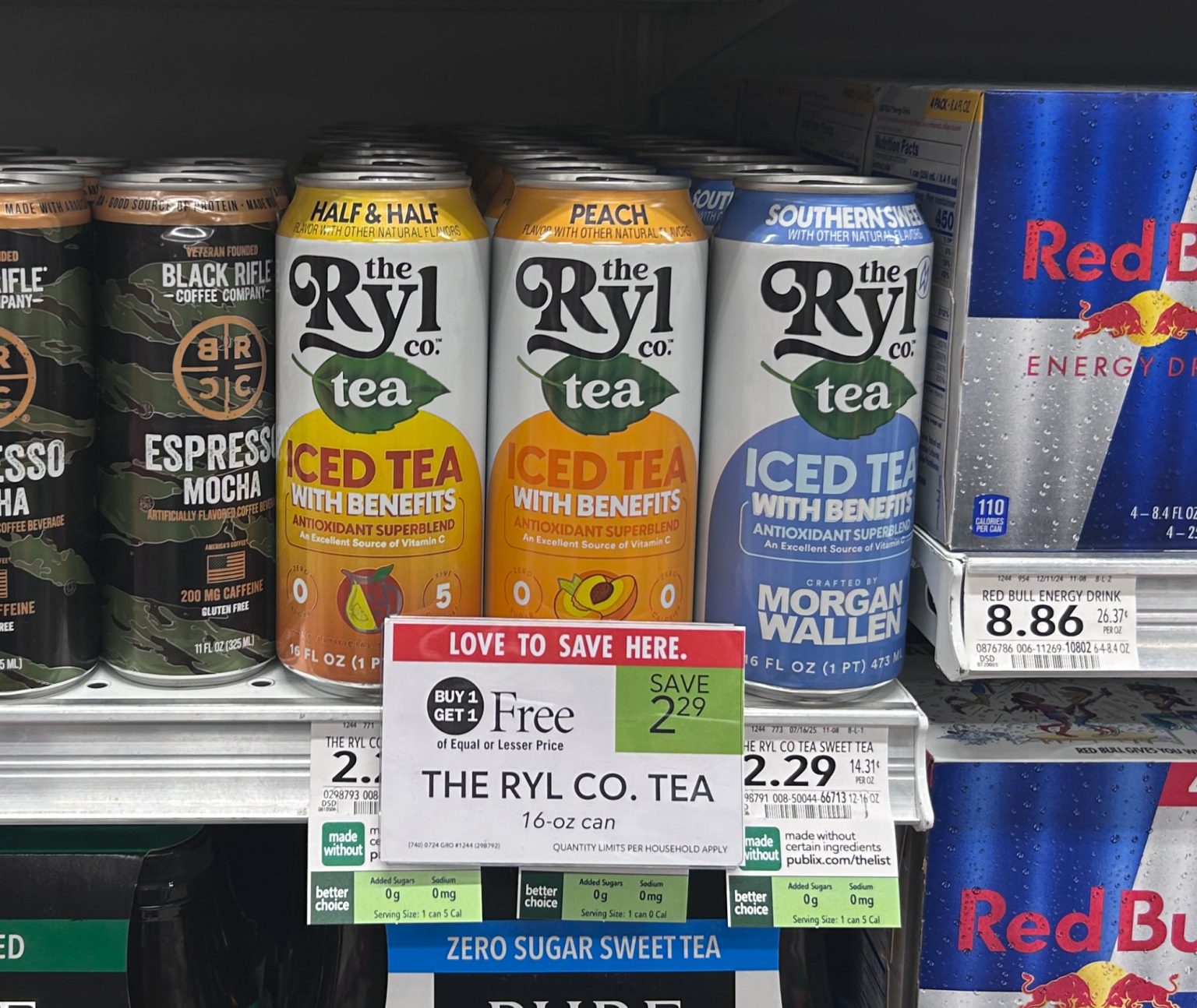 The Ryl Co. Tea Just 65¢ At Publix - iHeartPublix