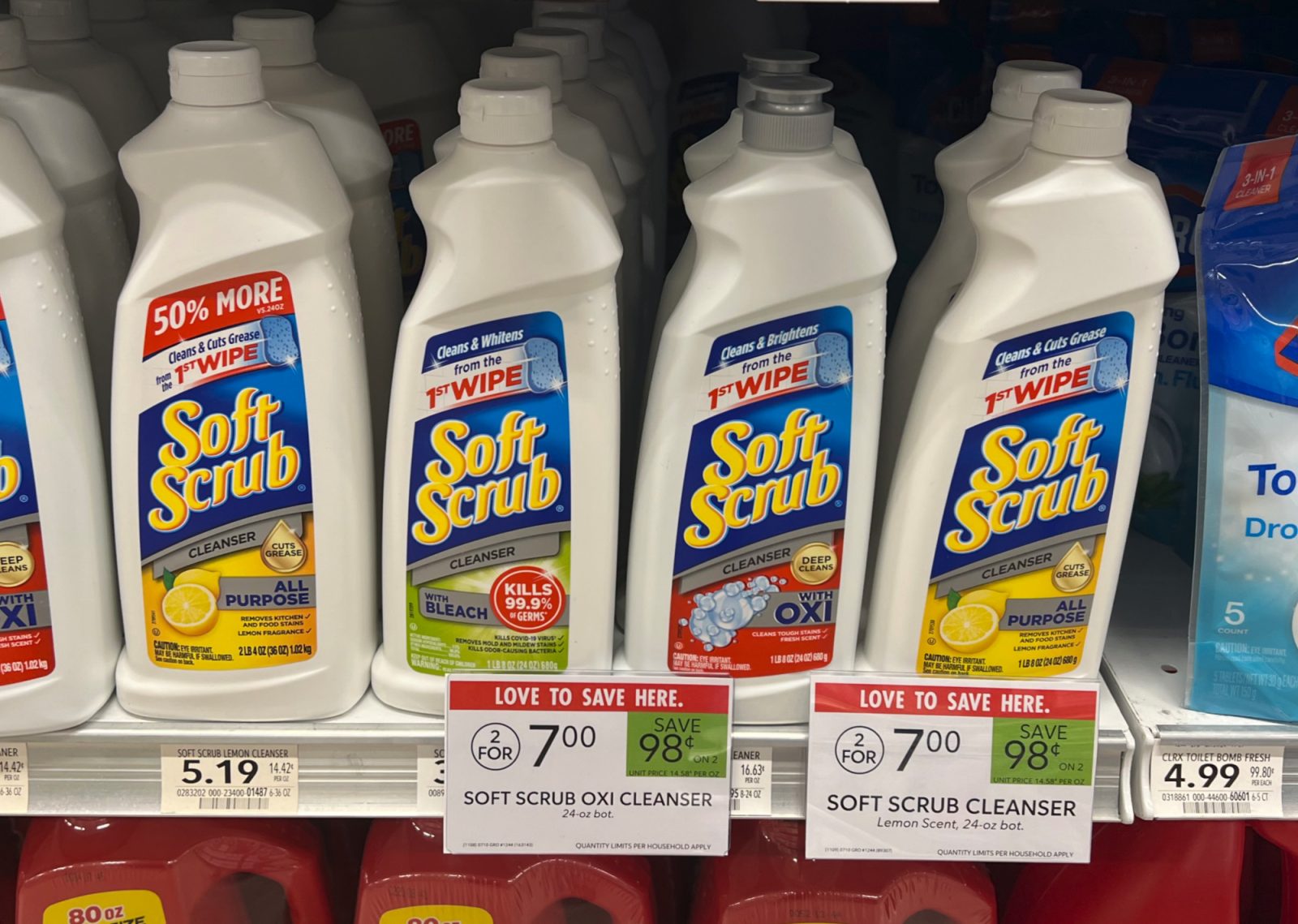 Soft Scrub Cleanser As Low As $2.50 At Publix - iHeartPublix