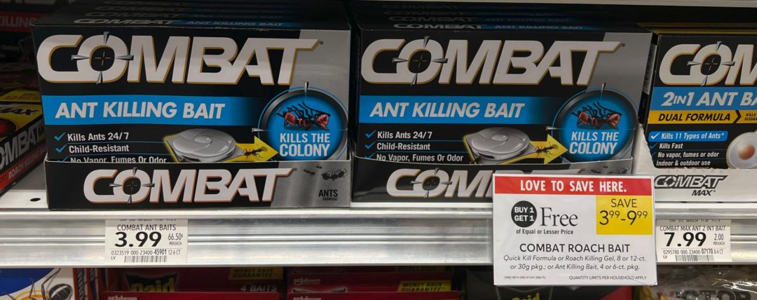 Combat Insect Killer Products As Low As 50¢ At Publix - iHeartPublix